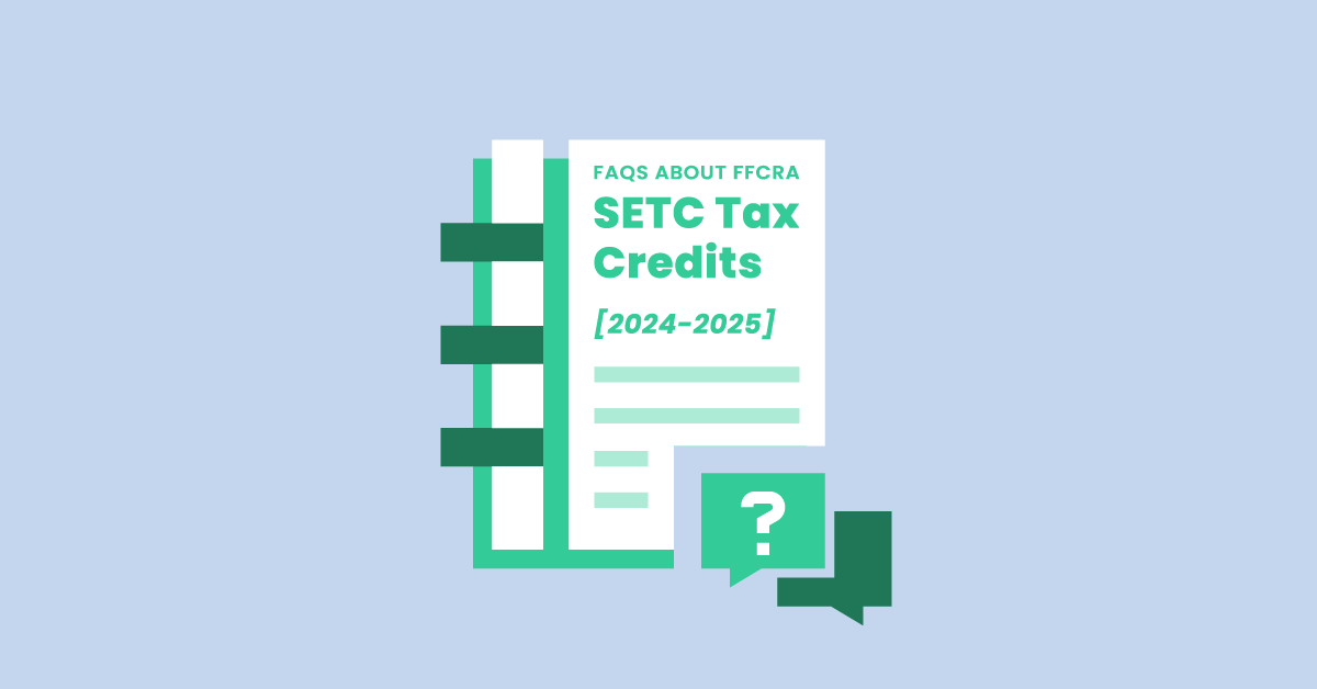 FAQs About SETC Tax Credits | The 1st Capital Courier